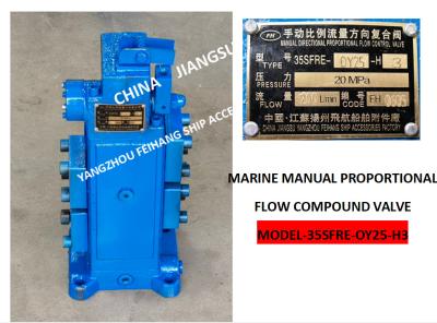 China Manual Proportional Flow Reversing Speed Regulating Valve 35SFRE-OY25-H3 25 L/min for sale