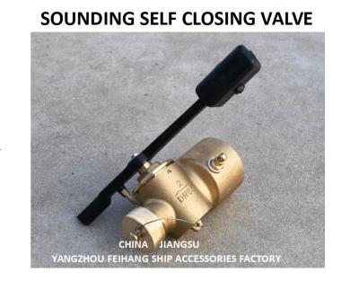 China Bronze Sounding Self Closing Valve for Sewage Tank DN65 CB/T3778-99 for sale
