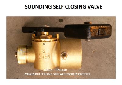 China Marine Chain Locker Self Closing Sounding Valve FH-65 ACB T3778-1999 65mm for sale
