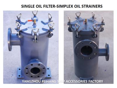 China Oil Separator Outlet Single Oil Filter S5125 CBM1133-82 Cast Iron Body Stainless Steel Cartridge for sale