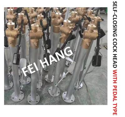 China Marine Self Closing Sounding Valve DN65 Foot Type with Extension Rod CB/T3778-99 for sale
