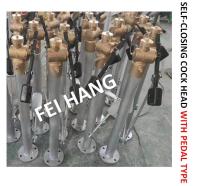 China FH-65A SELF-CLOSING GLOBE VALVE BRONZE WITH COUNTER_WEIGHT FOR SOUNDING PIPES for sale