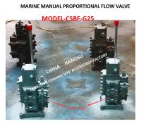China CSBF-G25 Manual Proportional Flow Control Valve Winch Control Block 25mm 200L/min for sale