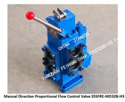 China Marine Manual Proportional Flow Reversing Speed Regulating Valve 35SFRE-MO32B-H3 Cast Iron for sale