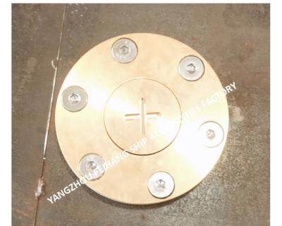 China NC No. 37BN Deck Piece Sounding Port with Operating Handle for Marine Tank Level Measurement for sale