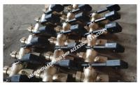 China SELF-CLOSING VALVE FOR TANK SOUNDING. WITH VENT VALVE. MODEL-FH-40A  MATERIAL - BRONZE for sale