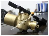 China SELF-CLOSING VALVE FOR TANK SOUNDING. WITH VENT VALVE. MODEL-FH-40A  MATERIAL - BRONZE for sale