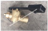 China SELF-CLOSING VALVE FOR TANK SOUNDING. WITH VENT VALVE. MODEL-FH-40A  MATERIAL - BRONZE for sale