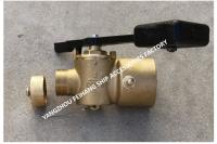 China SELF-CLOSING VALVE FOR TANK SOUNDING. WITH VENT VALVE. MODEL-FH-40A  MATERIAL - BRONZE for sale