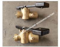 China SELF-CLOSING VALVE FOR TANK SOUNDING. WITH VENT VALVE. MODEL-FH-40A  MATERIAL - BRONZE for sale