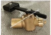 China SELF-CLOSING VALVE FOR TANK SOUNDING. WITH VENT VALVE. MODEL-FH-40A  MATERIAL - BRONZE for sale