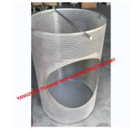 China Stainless Steel Sea Chest Filter Strainer 3mm 5mm Custom Size Marine Seawater Filter Element for sale
