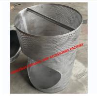 China Stainless Steel Sea Chest Filter Strainer 3mm 5mm Custom Size Marine Seawater Filter Element for sale