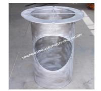 China Marine Sea Chest Filter Strainer 4mm Stainless Steel 2mm Thick Seawater Filter Element for sale