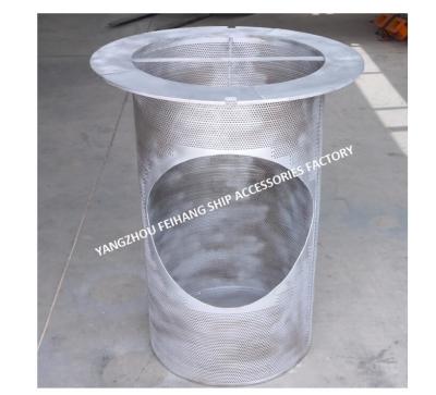 China Stainless Steel Sea Chest Filter Marine Seawater Strainer JIS F7121 3mm 5mm for sale