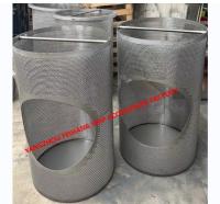 China Marine Sea Chest Filter Strainer 4mm Stainless Steel 2mm Thick Seawater Filter Element for sale