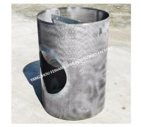 China Stainless Steel Sea Chest Filter 400 Mesh 3mm Hole Marine Strainer for sale