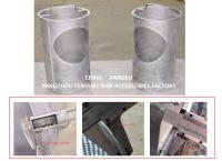 China Marine Sea Chest Filter Strainer 4mm Stainless Steel 2mm Thick Seawater Filter Element for sale