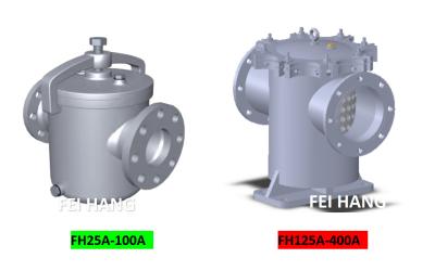 China JIS F7121 Marine Can Water Strainer 5K 10K Cast Iron Body Stainless Steel Filter 25A-500A for sale