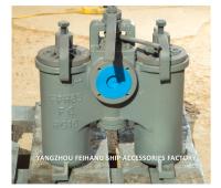 China DUPLEX TYPE STRAINERS JIS F7208 5K-50A DUPLEX OIL STRAINER DUPLEX OIL STRAINER-FOR CASTING for sale