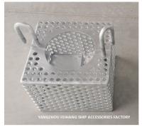 China JIS F7206 Marine Stainless Steel Bilge Water Filter Box FH-150A Suction Rose Box Strainer 150A for sale