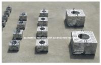 China JIS F7206 Marine Stainless Steel Bilge Water Filter Box FH-150A Suction Rose Box Strainer 150A for sale