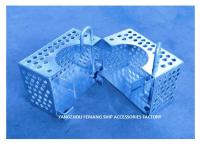 China JIS F7206 Marine Bilge Water Filter Box FH-125A Carbon Steel Hot-Dip Galvanized for sale