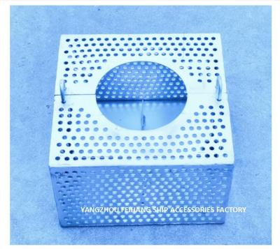 China Marine Stainless Steel Bilge Water Filter Box JIS F7206 FH-150A Suction Rose Box Strainer for sale