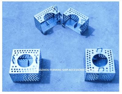China JIS F7206 Marine Stainless Steel Bilge Water Filter Box FH-125A Suction Rose Box Strainer for sale