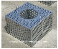 China JIS F7206 Marine Stainless Steel Bilge Water Filter Box FH-150A Suction Rose Box Strainer 150A for sale