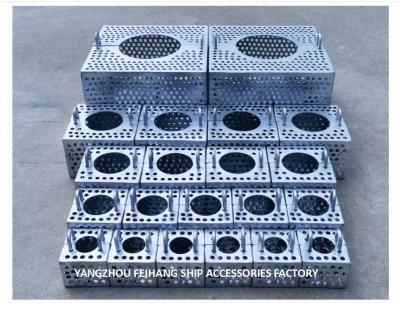 China Marine Stainless Steel Bilge Water Filter Box JIS F7206 FH-125A 5K-100A Suction Rose Box Strainer for sale