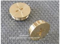 China Sounding Cap Sounding pipe fittlings Sounding Plug-Sounding Head Material Copper for sale