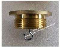 China Marine Sounding Cap Brass Sounding Plug for Ship Deck GB/T3778-99 Custom Size for sale