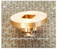 China Marine Sounding Cap Brass Sounding Plug for Ship Deck GB/T3778-99 Custom Size for sale