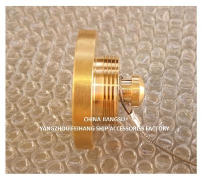 China Marine Sounding Cap Plug Head GB/T3778-99 Stainless Steel Copper Custom Size for Ship Deck for sale