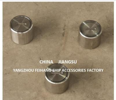 China Stainless Steel Sounding Cap C40 CB/T3778 Threaded Ship Deck Injection Head for sale