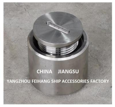 China Stainless Steel Sounding Pipe Head C-Type DN40-DN150 Threaded Connection GB/T3778-99 for sale