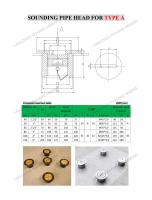 China Sounding Head Temperature Type A40 cb/t3778 Head With O-Ring , Material Copper for sale