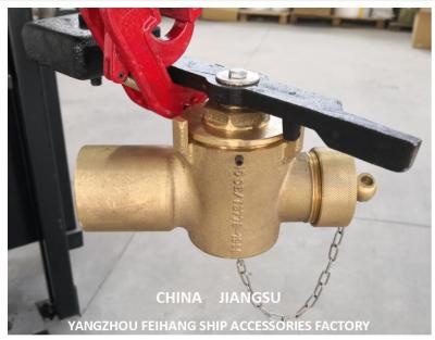 China FeiHang Marine Sounding Self-Closing Valve DN40 CB/T3778-99 Bronze with Counterweight for sale