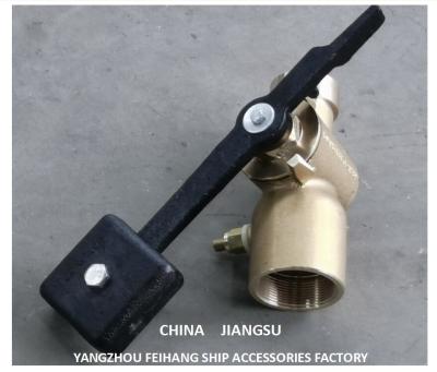 China Marine Bronze Self Closing Gate Valve Head for Sounding Pipe CB/T3778-99 DN40-DN80 for sale