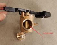 China Marine Bronze Self Closing Gate Valve Head for Sounding Pipe CB/T3778-99 DN40-DN80 for sale