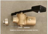 China Marine Bronze Self Closing Gate Valve Head for Sounding Pipe CB/T3778-99 DN40-DN80 for sale