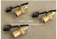 China Marine Sounding Self-Closing Valve DN50 Bronze CB/T3778-99 with Counterweight for sale