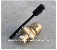 China CB/T3778-99 Self-Closing Gate Valve Head for Sounding Pipe DN65 Bronze with Counterweight for sale