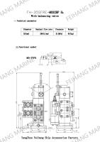 China 35SFRE-MO32BP-H4 Control Valve For The Hydraulic Which Technical Data for sale