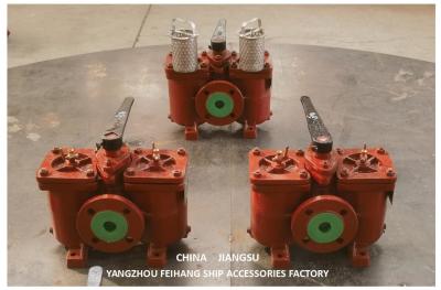 China Marine Duplex Oil Filter CB/T425-94 AS50-0.75/0.26 20-200mm for Shipbuilding for sale