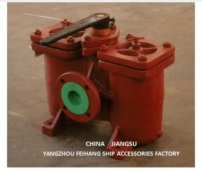 China Marine Duplex Oil Strainer AS50 CB/T425-94 20-200mm Double Oil Filter for Shipbuilding for sale