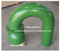 China Gooseneck Air Vent Head CB/T3594-94 Cast Iron 50-250A Marine Float Ball Type for sale