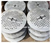 China Marine Bilge Well Cover CB*3189-83 Ballast Trap Cover Plate for Cargo Hold Suction Well for sale