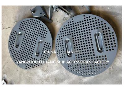 China Marine Bilge Well Cover CB*3189-83 Ballast Trap Cover Plate for Cargo Hold Suction Well for sale